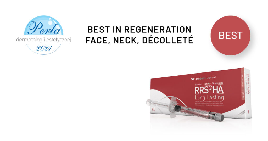 RRS® HA Long Lasting - PEARL AWARD - Skin Tech Pharma Group S.L.U.